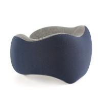 China Airplane Travel Pillow 100% Pure Memory Foam with Eye Mask and Ear Plug Included for sale