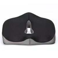 China Orthopedic Memory Foam Seat Cushion for Buttock Pain Relief Knitted and Supportive for sale
