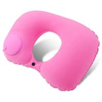 China Lightweight and Compact Inflatable U Shape Travel Pillow for Comfortable Car Rides for sale