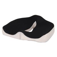 China Comfortable 100% Polyester Cooling Coccyx Pain Relief Seat Pad for Office Chair for sale