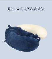 China Hotel Memory Foam Travel Neck Support Sleeping U Shaped Pillow Ready to Ship in 1 Day for sale