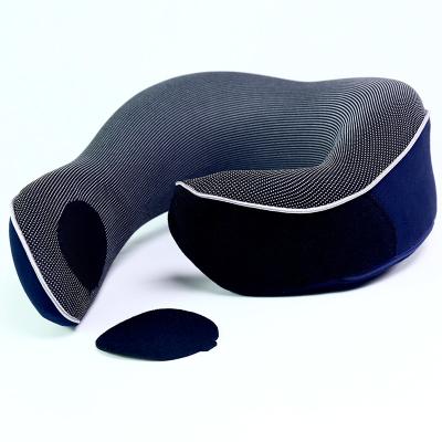 China 2023 Top Selling Travel Neck Pillow Superior Memory Foam with Magnetic Therapy Cloth for sale