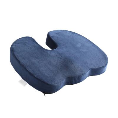 China Coccyc Orthopedic Buttock Beautifying Car Seat Pillow with U-Shape Customized Cover for sale