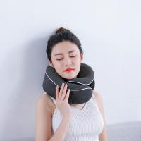 China 2023 Top Selling Travel Neck Pillow Superior Memory Foam with Magnetic Therapy Cloth for sale