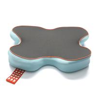 China Printed Memory Foam Seat Cushion in Beige for Increased Height and Pressure Reduction for sale