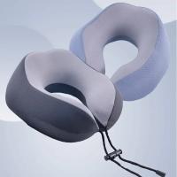 China Customized Designs U-shaped Memory Foam Neck Pillow for Office and Airplane Travel for sale