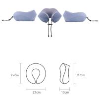China Customized Designs U-shaped Memory Foam Neck Pillow for Office and Airplane Travel for sale