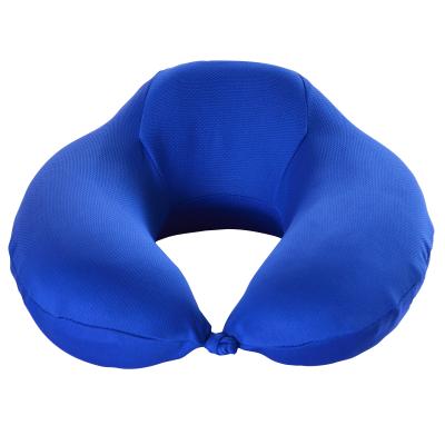 China Acceptable OEM ODM U-shape Memory Foam Neck Pillow with Removable and Washable Cover for sale