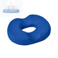 China Comfortable Memory Foam Donut Seat Cushion for Coccyx Pain Relief 100% Polyester Fabric for sale