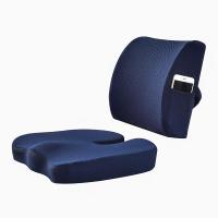 China Customized Adult Car Office Chair with Print Logo and Memory Foam Lumbar Back Cushion for sale