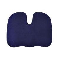 China Anti-Static Memory Foam Seat Cushion Lumbar Back Support Pillow Set for Orthopedic Chair for sale