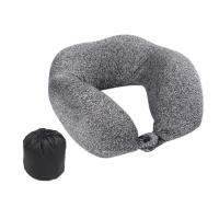 China Portable U-Shape Memory Foam Travel Pillow 25x28x12.5 CM Washable for Cervical Support for sale
