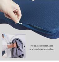 China 100% Polyester Gel and Memory Foam Seat Cushion for Car/Office/Sofa/Floor/Bench/Beach for sale
