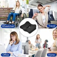 China Removable and Washable Orthopedic Coccyx Hemorrhoid Seat Cushion for Wheelchair Users for sale