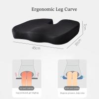 China Customized Color U-Shape Memory Foam Washable Comfort Cushion Seat Pad for Home Office Car for sale