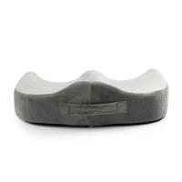 China Customized Logo Memory Foam Seat Cushion For Chinese Orthopedic Anti Hemorrhoid Chair for sale