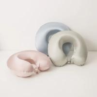 China Customized Color U-Shape Memory Foam Airplane Neck Pillow for Comfortable Journeys for sale