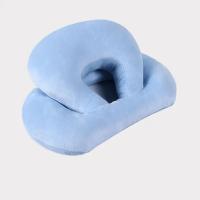 China Comfortable Nap Customized Office Support Cervical Memory Foam Pillow with 1kg Weight for sale