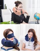 China Comfortable Neck Support Pillow Relieve Pain and Travel with 100% Polyester Material for sale