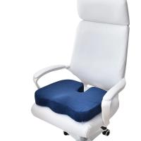 China Removable and Washable Memory Foam Coccyx Orthopedic Seat Cushion for Luxury Office Chair for sale