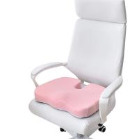 China Removable and Washable Memory Foam Coccyx Orthopedic Seat Cushion for Luxury Office Chair for sale