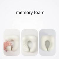 China Portable Ice Cooling Memory Foam Air Cushion Travel Neck Pillow for Ultimate Comfort for sale