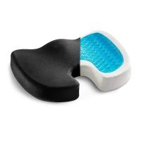 China Comfortable Knitted Coccyx Cushion With Ergonomic Design Memory Foam Gel Seat Cushion for sale
