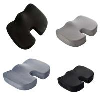 China Office Chair Pain Relief Popular Memory Foam Cushion Seat Pillow with Removable Cover for sale