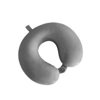 China Comfortable Breathable Cover Memory Foam Neck Pillow for Convenient Airplane Travel for sale