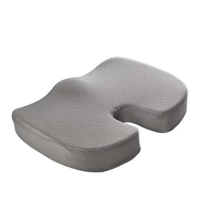 China Anti-slip Ergonomic Memory Foam Seat Cushion for Hotel and Office Knitted Design for sale