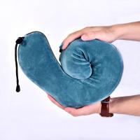 China Travel Neck Guard Nap Pillow Slow Rebound Memory U-shaped Pillow with Magnetic Fabric for sale
