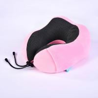 China Travel Neck Guard Nap Pillow Slow Rebound Memory U-shaped Pillow with Magnetic Fabric for sale