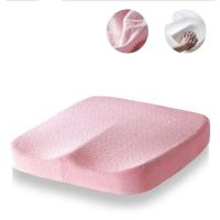 China Removable Cover Memory Foam Seat Cushion for Comfortable in Home Car Office Chair for sale
