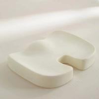 China Office and Home U-Shape Slow Rebound Memory Foam Hip Cushion with Removable Cover for sale