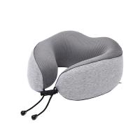 China High Support Memory Foam Travel Pillow Own Custom Logo Packaging for Cars Home Office for sale