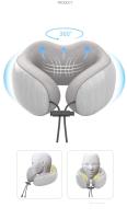 China High Support Memory Foam Travel Pillow Own Custom Logo Packaging for Cars Home Office for sale