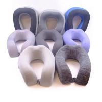 China Travel Pillow Best Memory Foam Neck Pillow Head Support Soft for Sleeping Rest Portable for sale