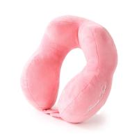 China Soft U Shape Travel Pillow With Adjustable Strap 32x35cm Small Waterproof Cushion for sale