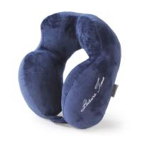 China Soft U Shape Travel Pillow With Adjustable Strap 32x35cm Small Waterproof Cushion for sale