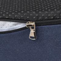 China Embroidery Logo Non-Slip Orthopedic Memory Foam Seat Cushion for Pressure Relief for sale