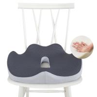 China Anti-Static Knitted Memory Foam Cushion Relieve Tailbone Pressure for Office Chair for sale