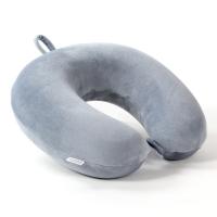 China Travel Pillow Memory Foam Head Neck Support for Traveling Soft Washable Cover Included for sale