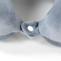 China Travel Pillow Memory Foam Head Neck Support for Traveling Soft Washable Cover Included for sale