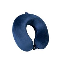 China Memory Foam Airplane Pillow Support Neck for Comfortable Travel Washable Cover Included for sale