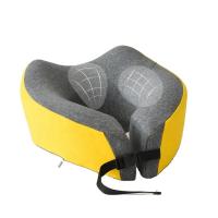 China Advanced Memory Foam Travel Airplane Rest Pillow Neck Support Pillow for Long Flights for sale