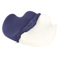 China Ergonomic Design Coccyx Support Seat Cushion with 3D Mesh Breathable Cover and Anti-Static for sale