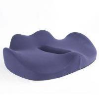China Custom Logo Accepted Coccyx Orthopedic Memory Foam Comfort Seat Cushion for Office Chair for sale