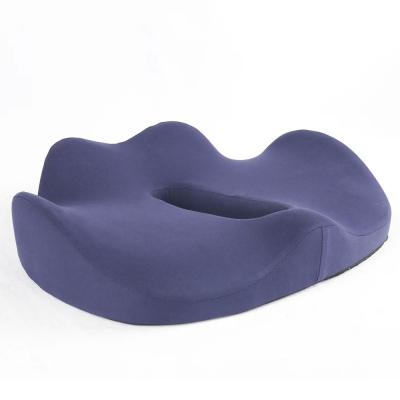 China Custom Logo Accepted Coccyx Orthopedic Memory Foam Comfort Seat Cushion for Office Chair for sale