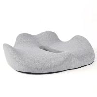 China Custom Logo Accepted Coccyx Orthopedic Memory Foam Comfort Seat Cushion for Office Chair for sale