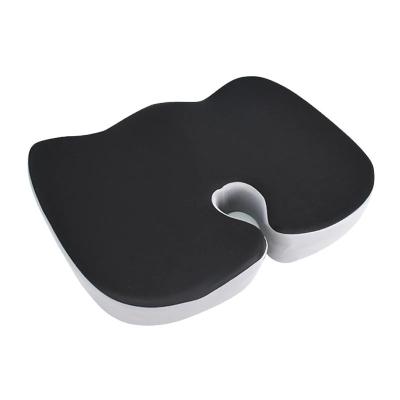 China Custom Logo Memory Sponge Chair Cushion for Relieving Sciatic Nerve and Tail Bone Pain for sale
